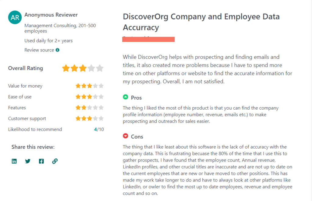 Best DiscoverOrg Alternative and Competitor: SalesIntel - SalesIntel