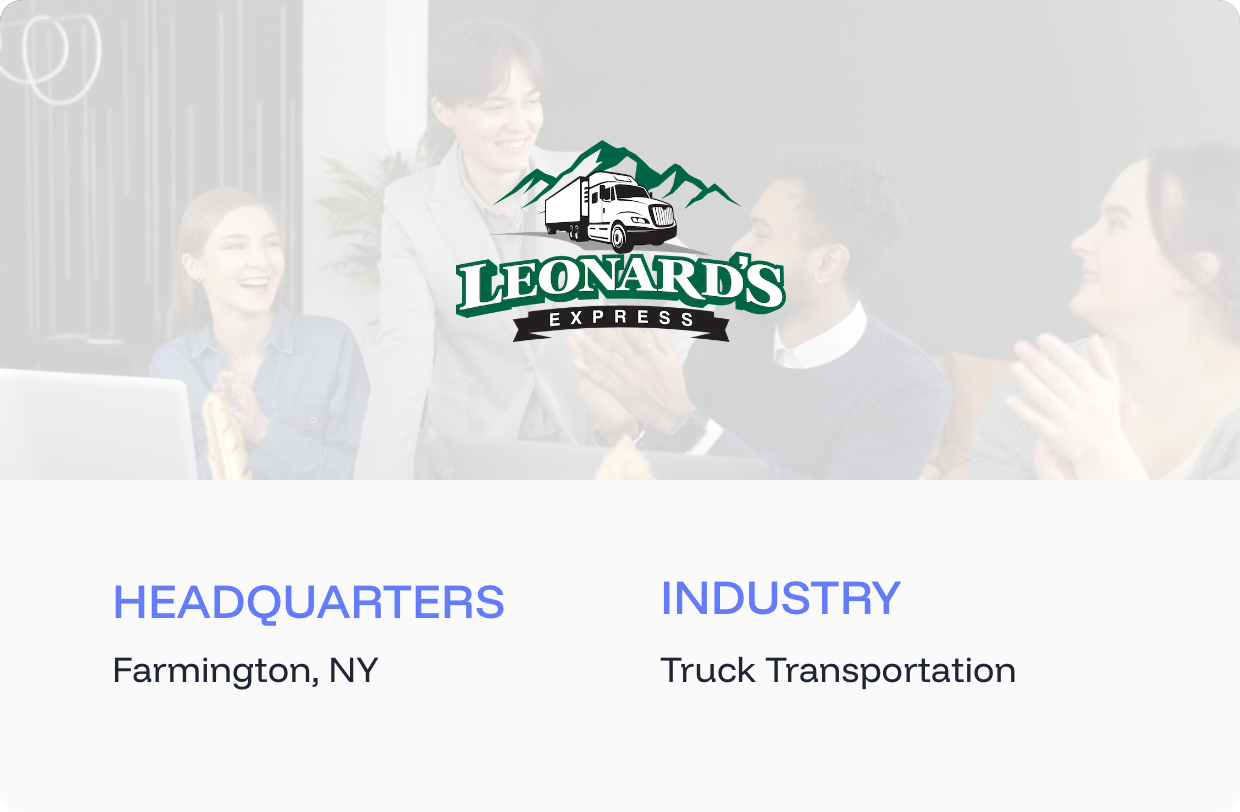 Navigating the Data Highway - Leonard’s Express Finds the Right Route