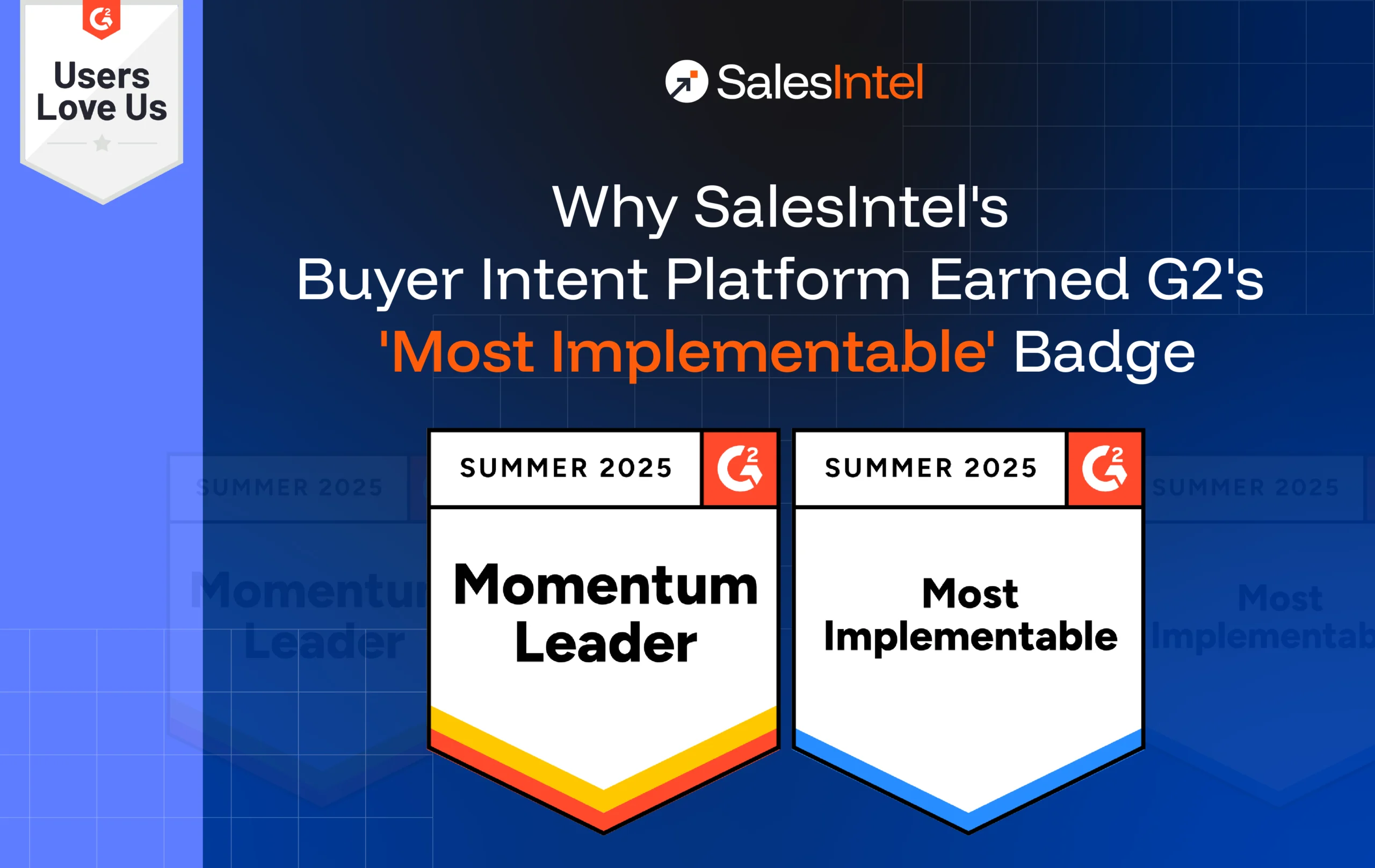 Why SalesIntel's Intent Platform is Most Implementable on G2
